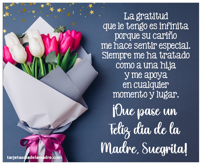 Frases Del Día De La Madre Para Mi Suegra Tarjetas Día De La Madre