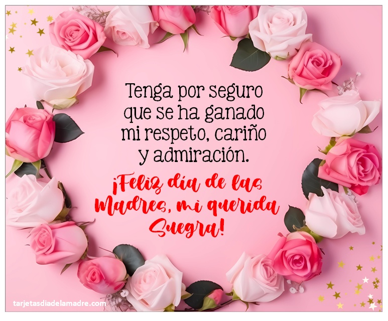 Frases Del Día De La Madre Para Mi Suegra Tarjetas Día De La Madre