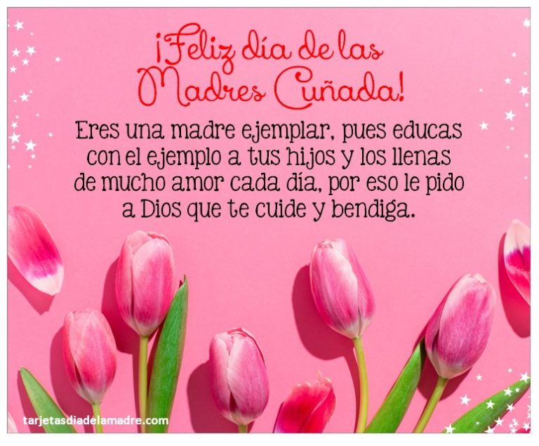 Frases día de la Madre Cuñada tarjetas día de la madre