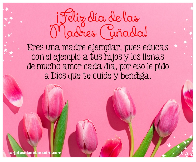 Frases Día De La Madre Cuñada Tarjetas Día De La Madre