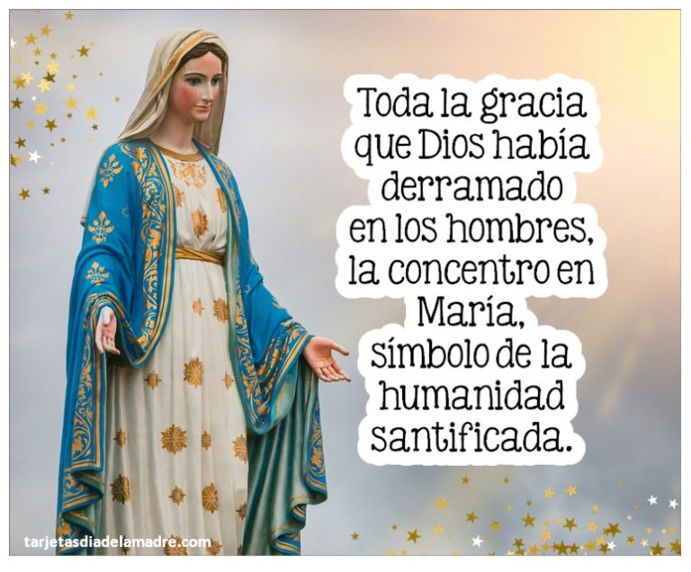 Frases para el día de la madre Virgen María tarjetas día de la madre